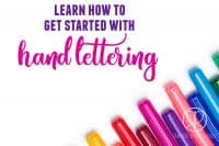 Get Started with Hand Lettering - Hand Lettering 101
