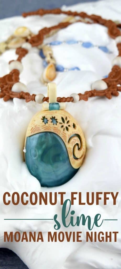 Fluffy Slime Recipe with Coconut