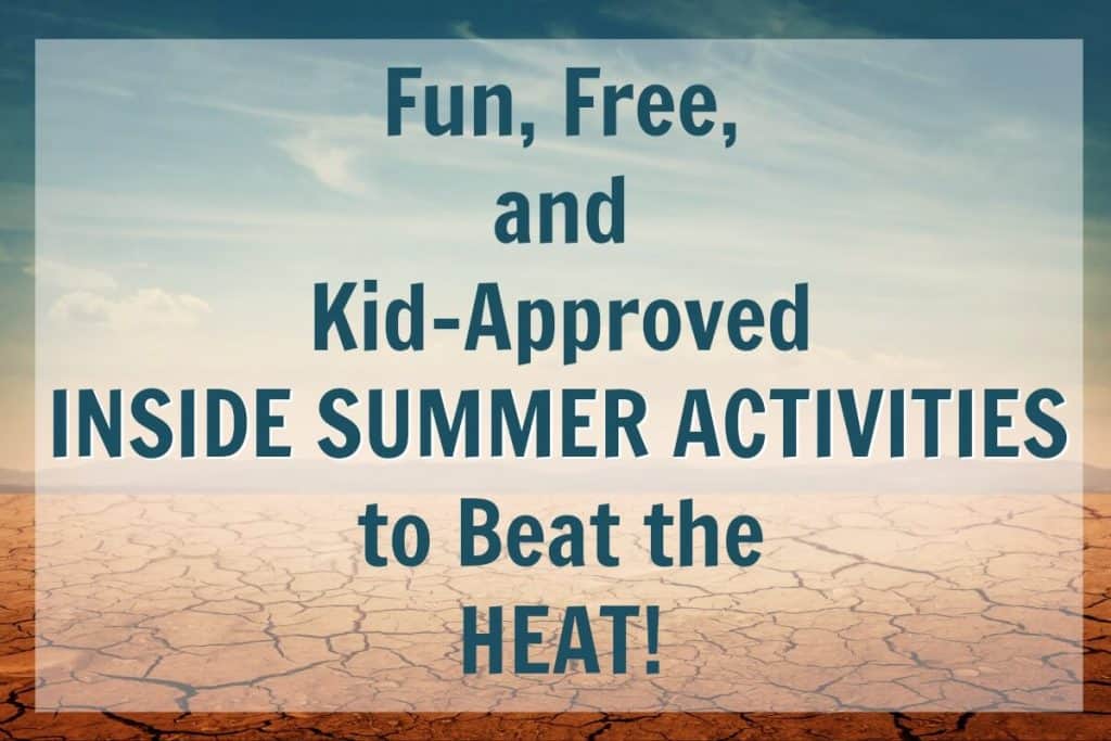 Inside Summer Activities - Ruffles and Rain Boots