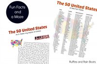 50 States Printable - Reading Comprehension, Games, and More! - Ruffles ...