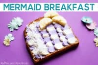 Magical Mermaid Toast Recipe - Ruffles and Rain Boots