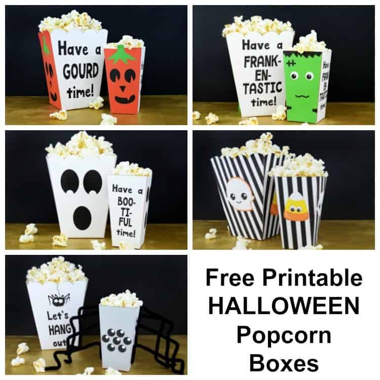 Print Popcorn Boxes