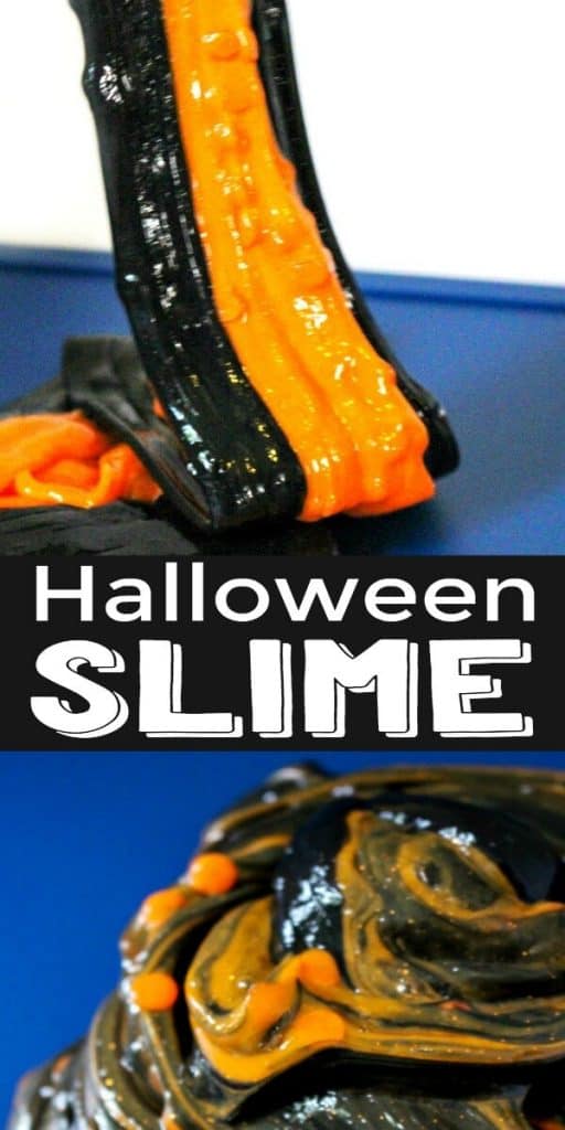 2 Color Halloween Slime - Fun Slime for the Spookiest Holiday