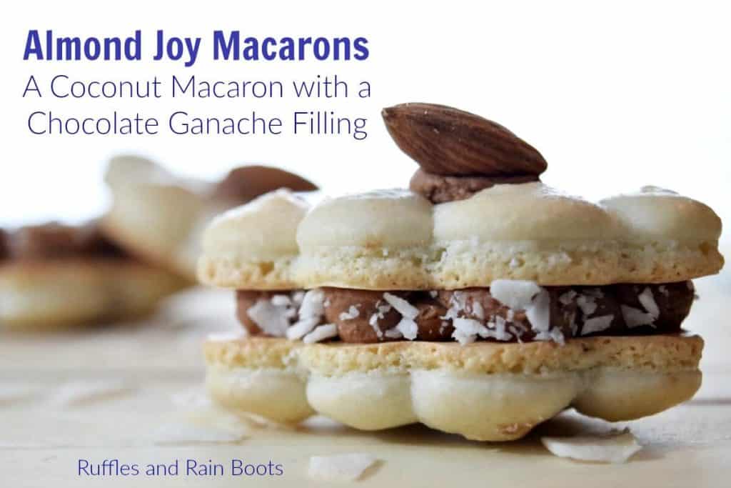 Almond Joy Macarons - The Cookie That'll WOW Everyone!