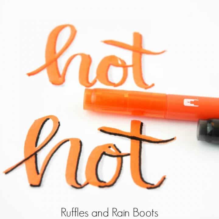 Hand Lettering Shadows - Tutorials to Shadow Lettering
