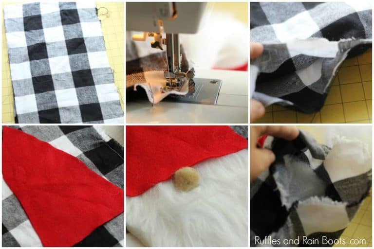 DIY Adorable Gnome Pillow for Easy Christmas Decor