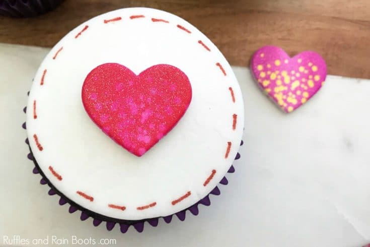 Love Letter Cupcakes for Valentine's Day