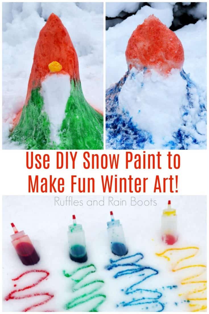 Learn How to Make Snow Paint for Winter Fun!