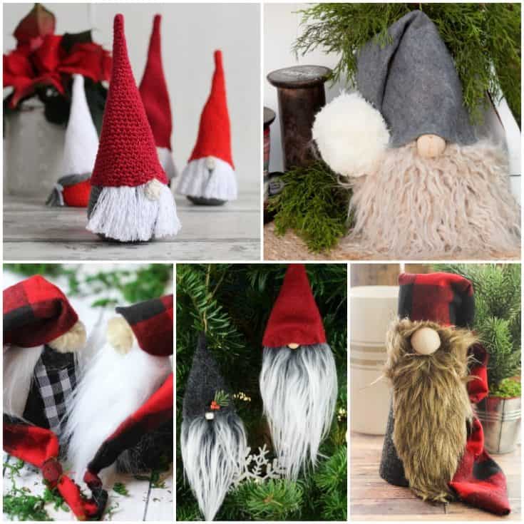 The Best DIY Christmas Gnome Tutorials for Tomte Making