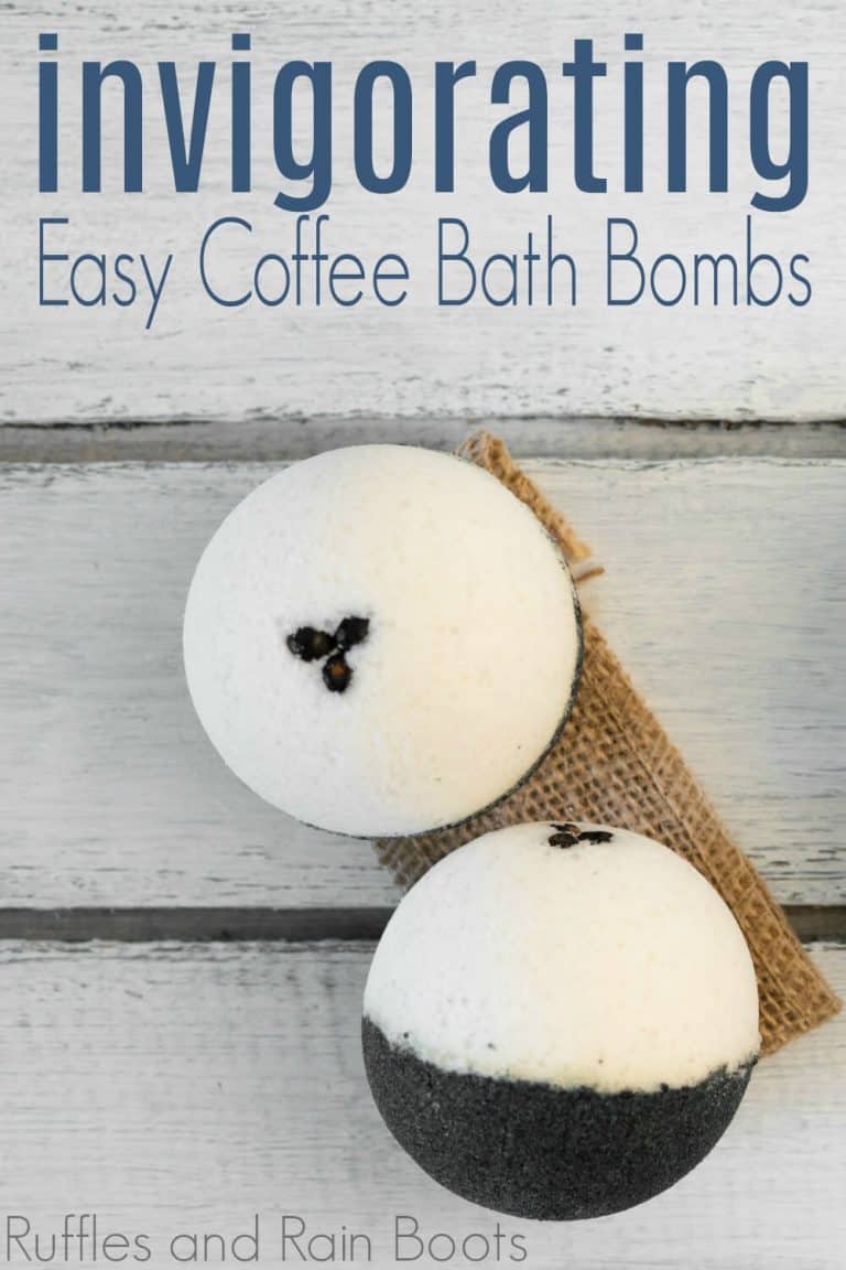 DIY Coffee Bath Bombs Recipe - Ruffles and Rain Boots