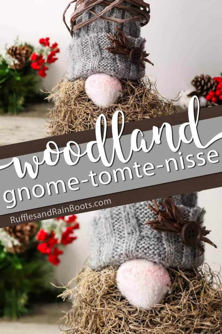 How to Make a Woodland Gnome - a Rustic Gnome Tutorial