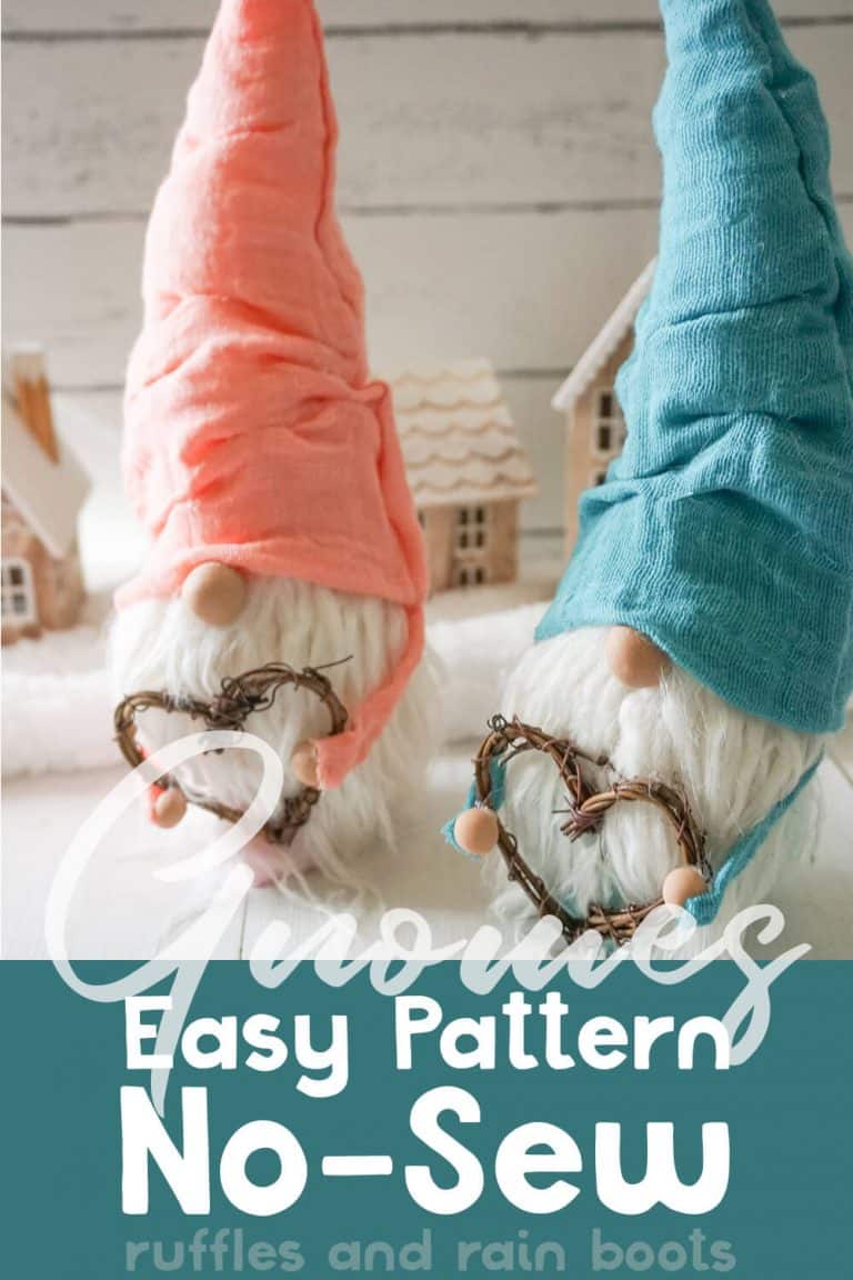 Easy No-Sew Gnome Pattern You Can Use for Every Gnome