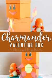 Pokemon Charmander Valentine Box to Catch Classroom Cards