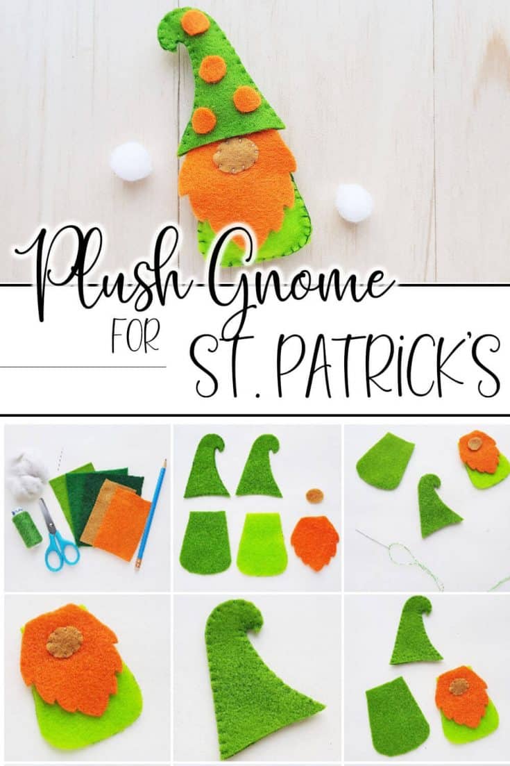 This Plush Saint Patricks Day Gnome Is So Lucky & Cute!