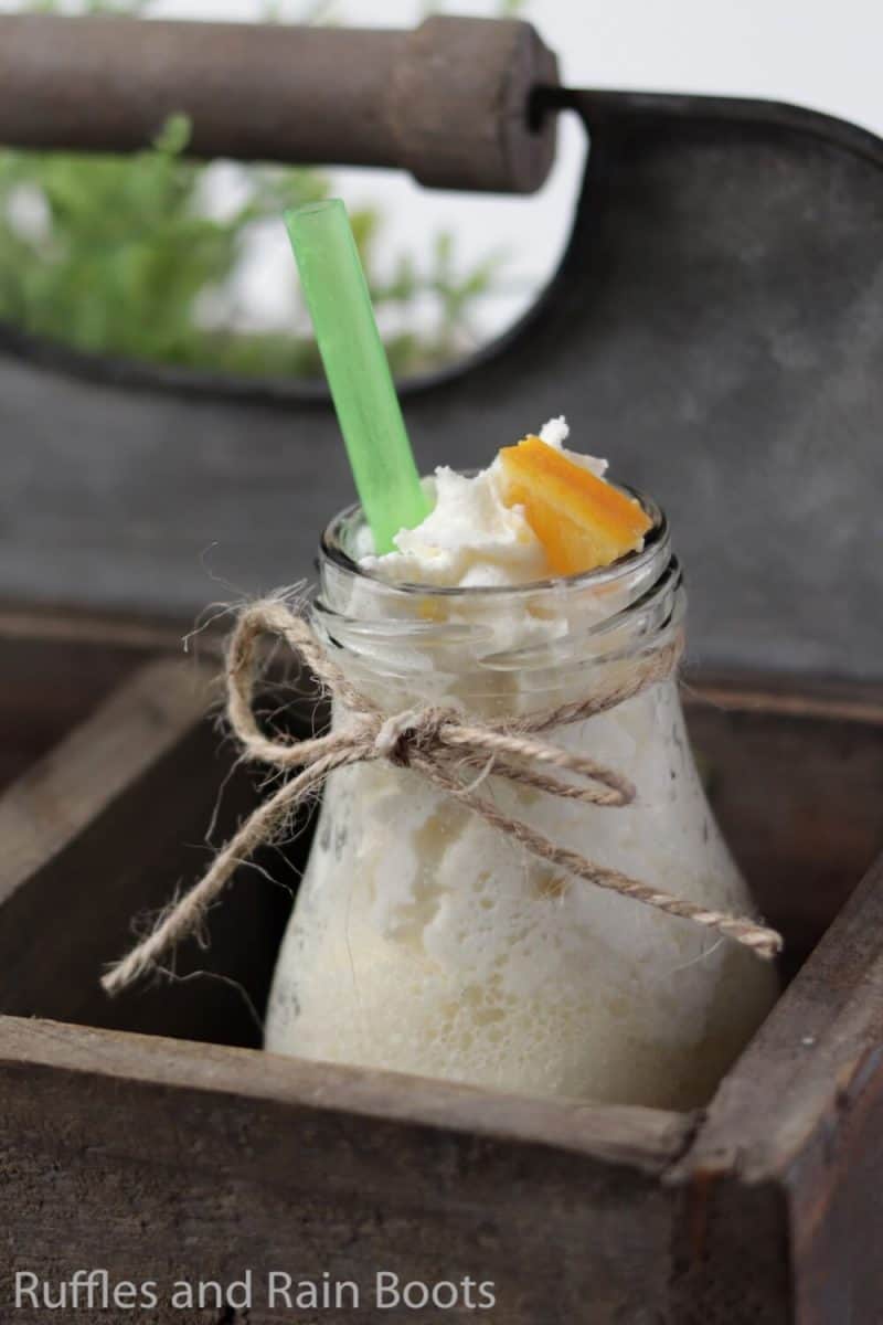 Orange Creamsicle Milkshake Recipe - Yum!