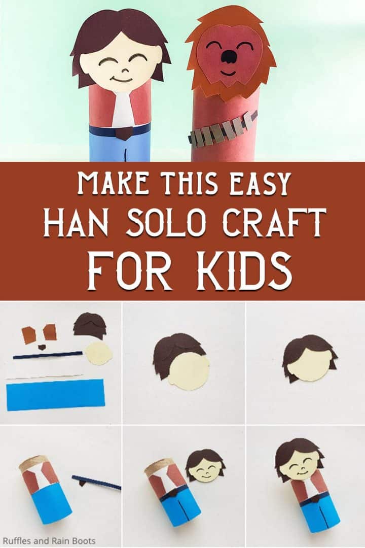 Han Solo Paper Doll for Star Wars Fans - Ruffles and Rain Boots