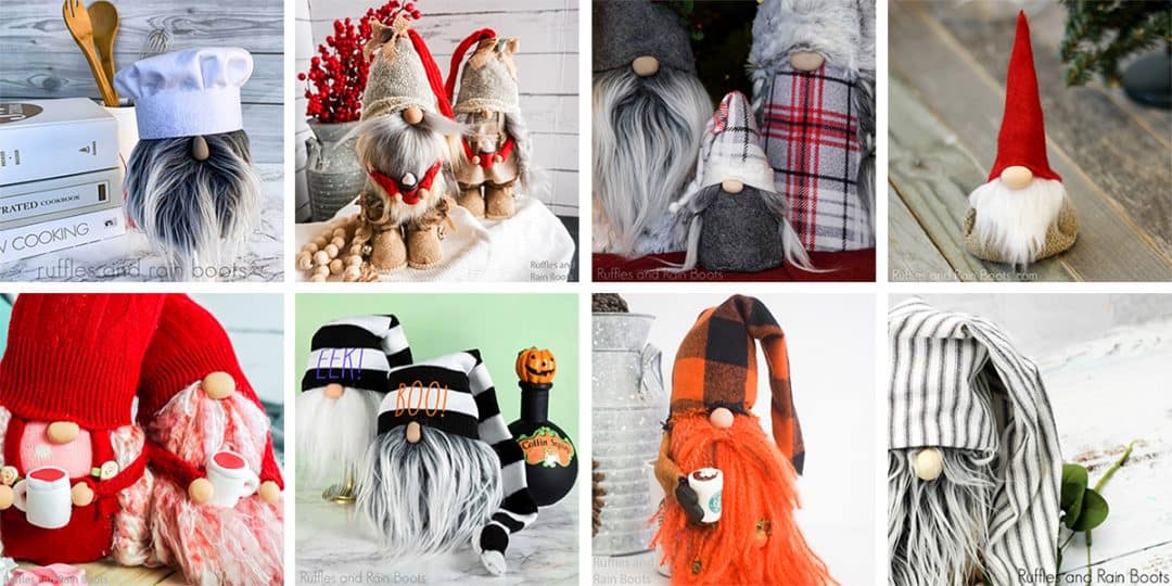 How to Make a Gnome Hat: 15 Free Patterns and Ideas (no sew)