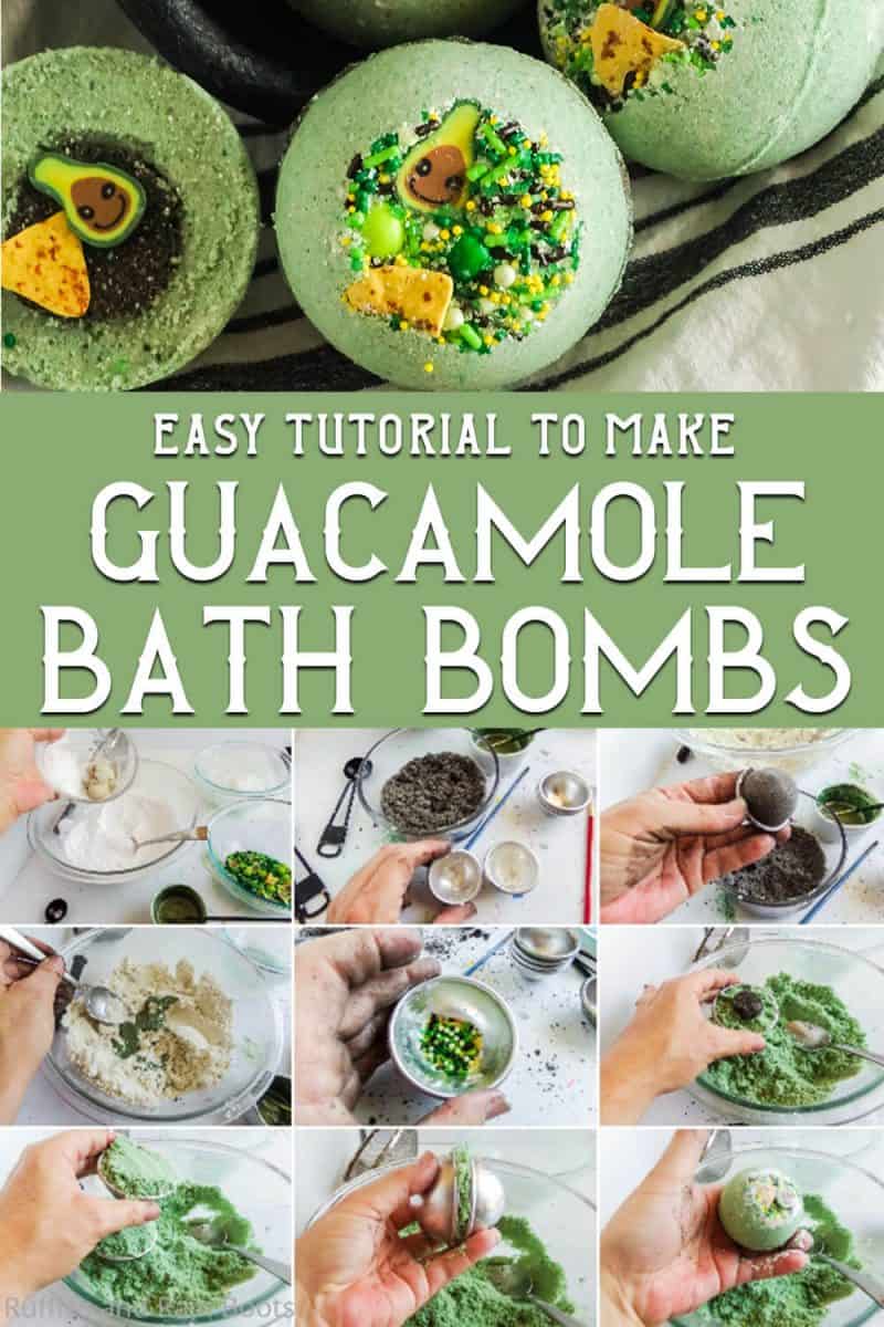 How Fun are These Guacamole Bath Bombs You Can Make at Home?!
