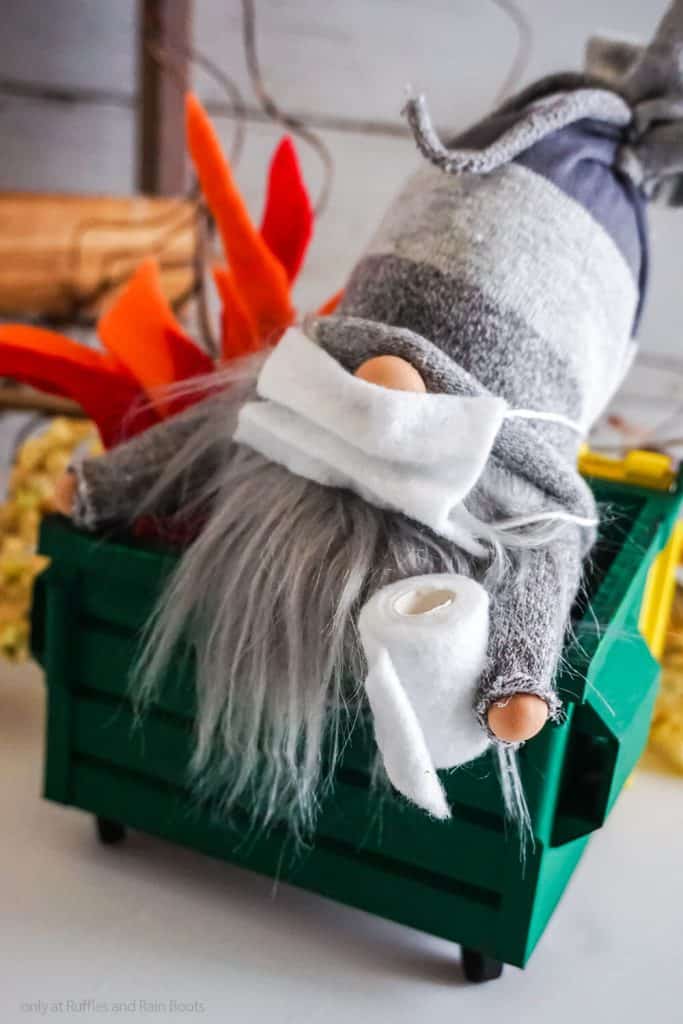 This Dumpster Fire Gnome is the 2020 Mascot Gnome if There Ever Was One