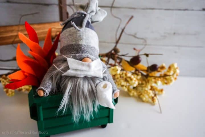 This Dumpster Fire Gnome is the 2020 Mascot Gnome if There Ever Was One