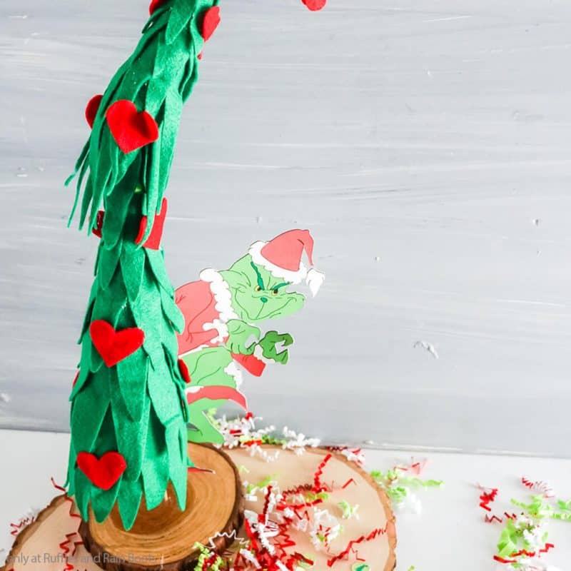 This DIY Grinch Tree is a Who-Tastic Grinch Craft!