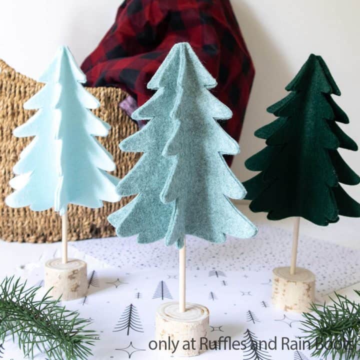 Make These DIY Scandinavian Christmas Trees for Fun Holiday Decor!