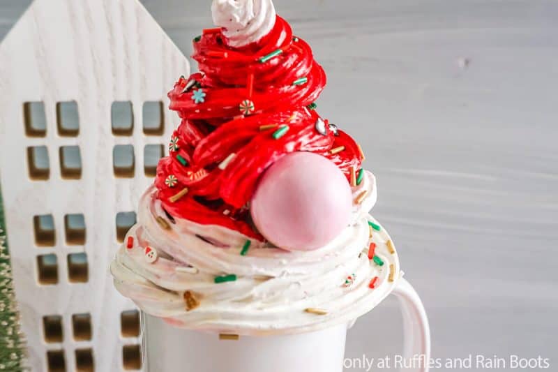 This Easy Gnome Mug Topper Is a Holiday Treat All It's Own!