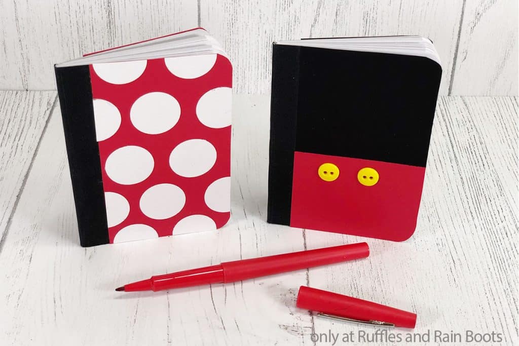 Make This DIY Mickey Notebook for a Fun Gift They'll Love!