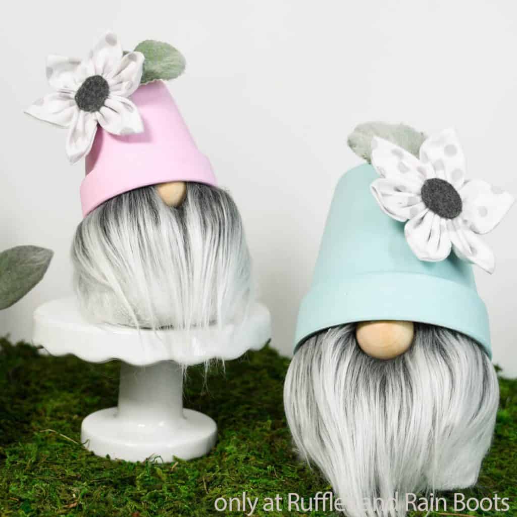 Spring Gnomes to Help Your Decor Bloom - Ruffles and Rain Boots