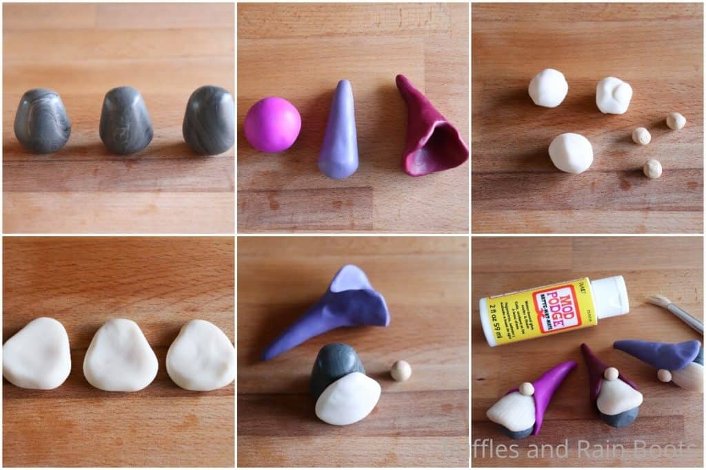 These Adorable Polymer Clay Gnomes are a Fun Polymer Clay Craft!