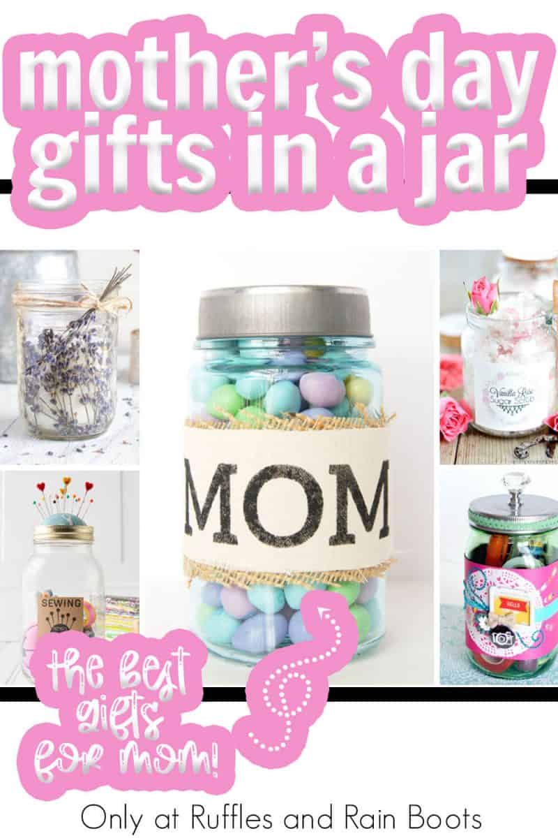 The Best Mother's Day Gift in a Jar Ideas You Can Make in Minutes!