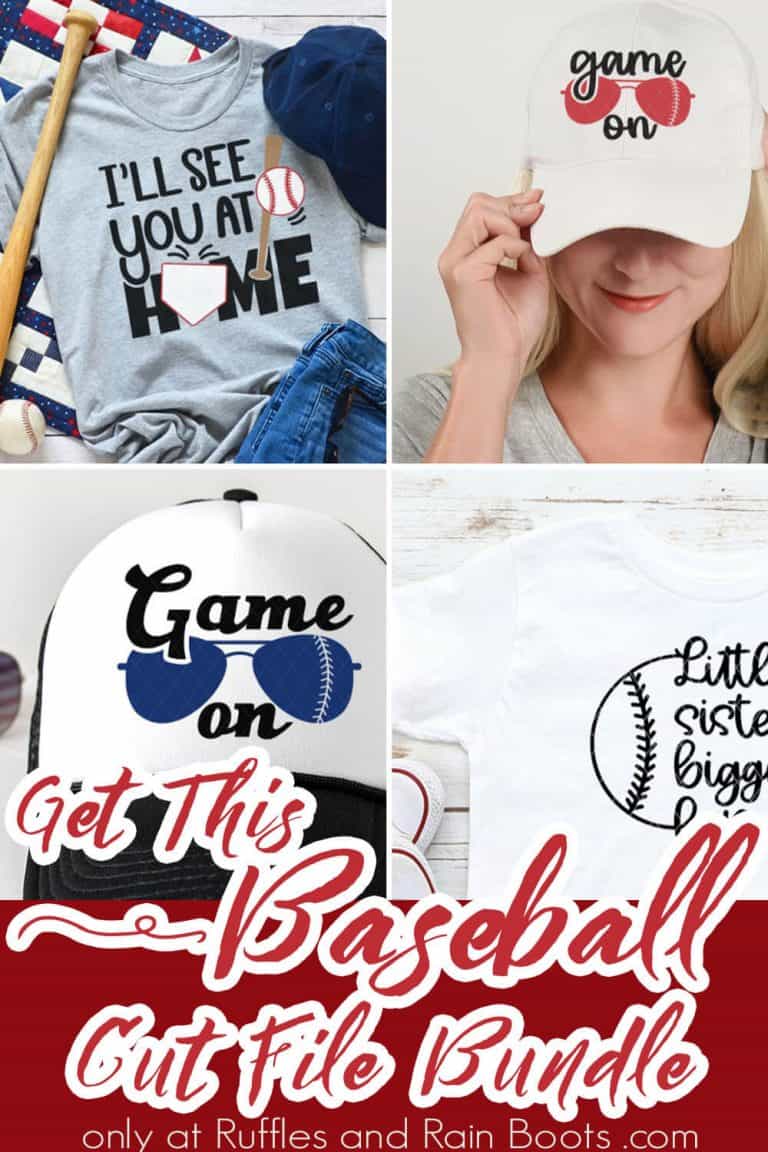 These Fun Baseball SVGs Make the Best Baseball Cut File Bundle!