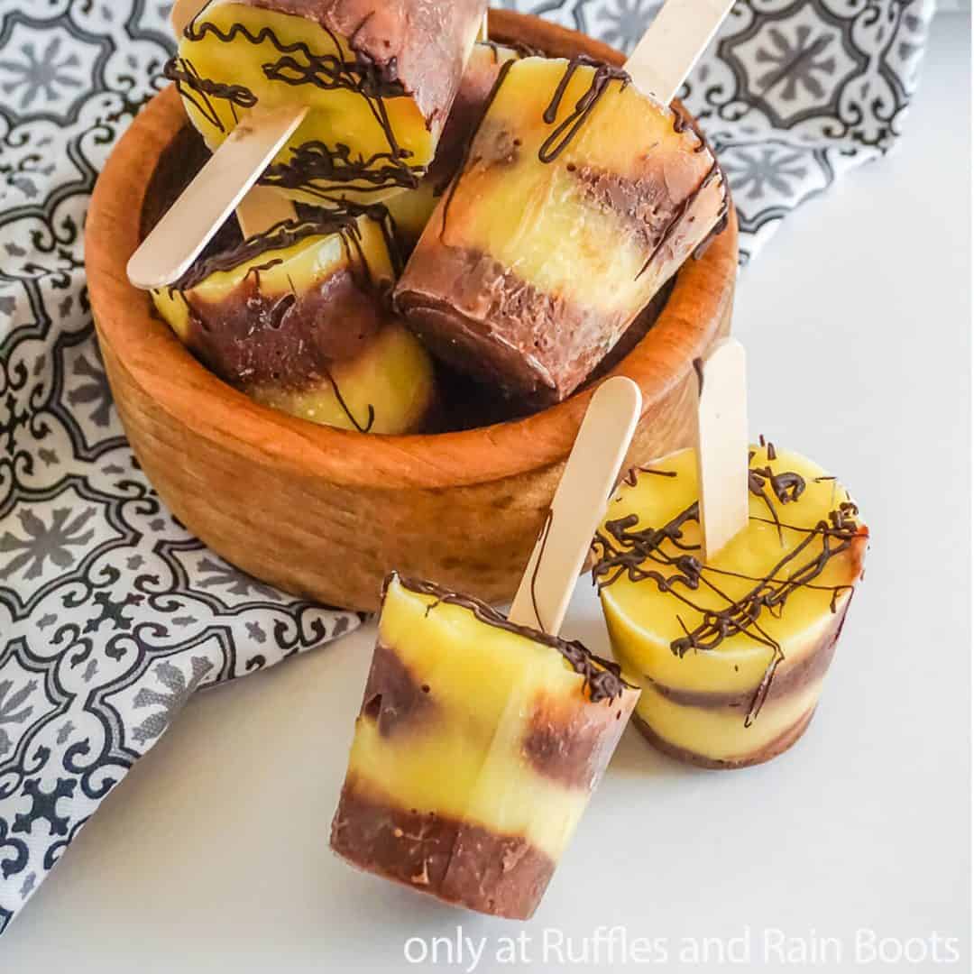 Make Easy Dixie Cup Popsicle Pudding Pops Fast!