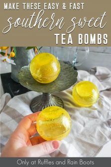 Make Easy Southern Sweet Tea Bombs in a Flash!