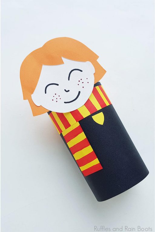 Make a Ron Weasley Paper Puppet Using This Free Printable Template