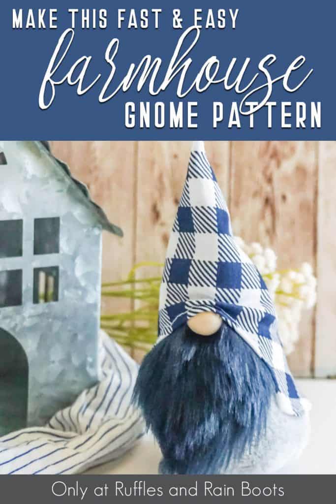 Make This Easy Farmhouse Gnome Pattern in Minutes!