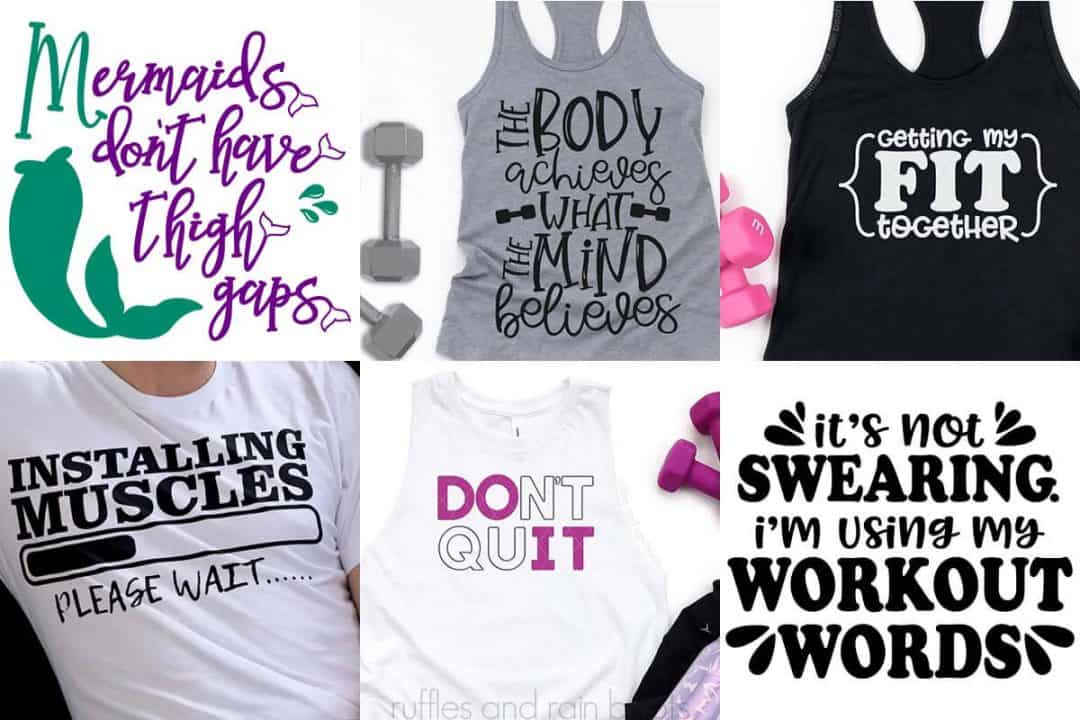 Download These [Best of the] Best Workout SVG Designs for Motivation