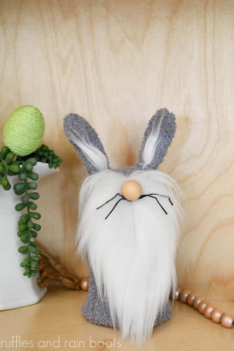 Easter Gnome DIY Inspiration and Crafts - Ruffles and Rain Boots