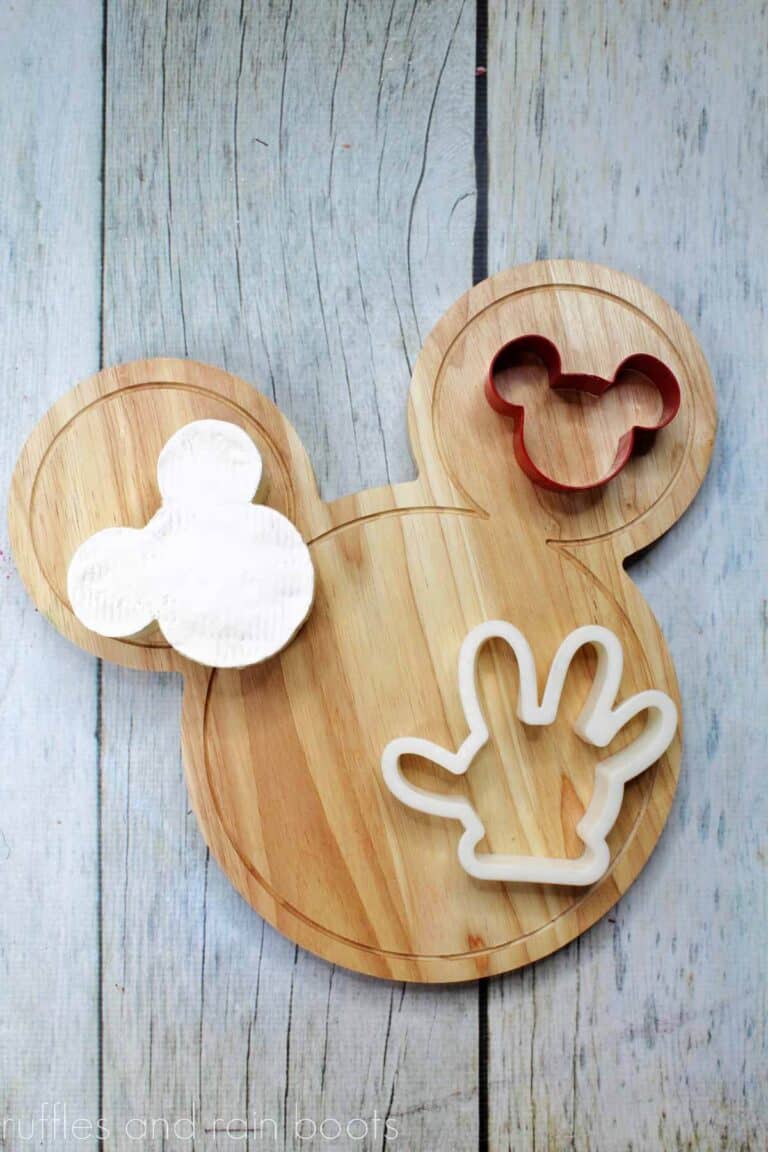 Amazing Mickey Mouse Charcuterie Board -Ruffles and Rain Boots