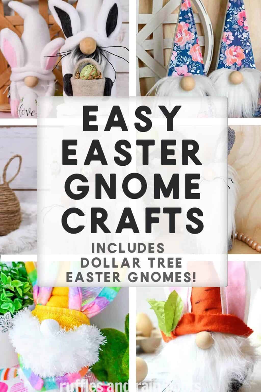 Easter Gnome DIY Inspiration and Crafts - Ruffles and Rain Boots