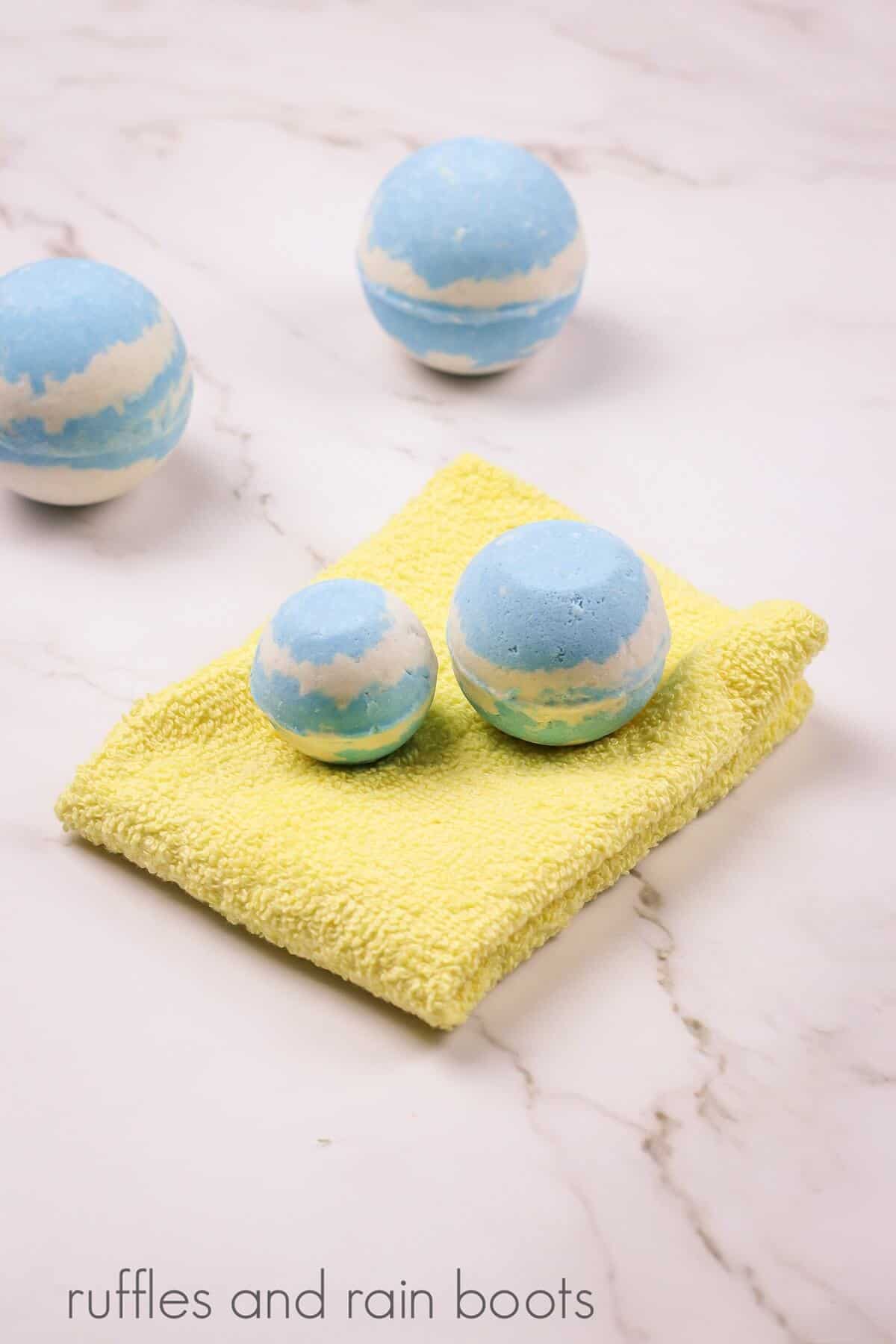 Hidden Toy Bath Bombs Recipe Ruffles and Rain Boots