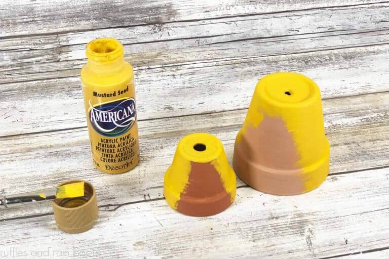 Bee Clay Pot Craft for Adorable Fun - Ruffles and Rain Boots