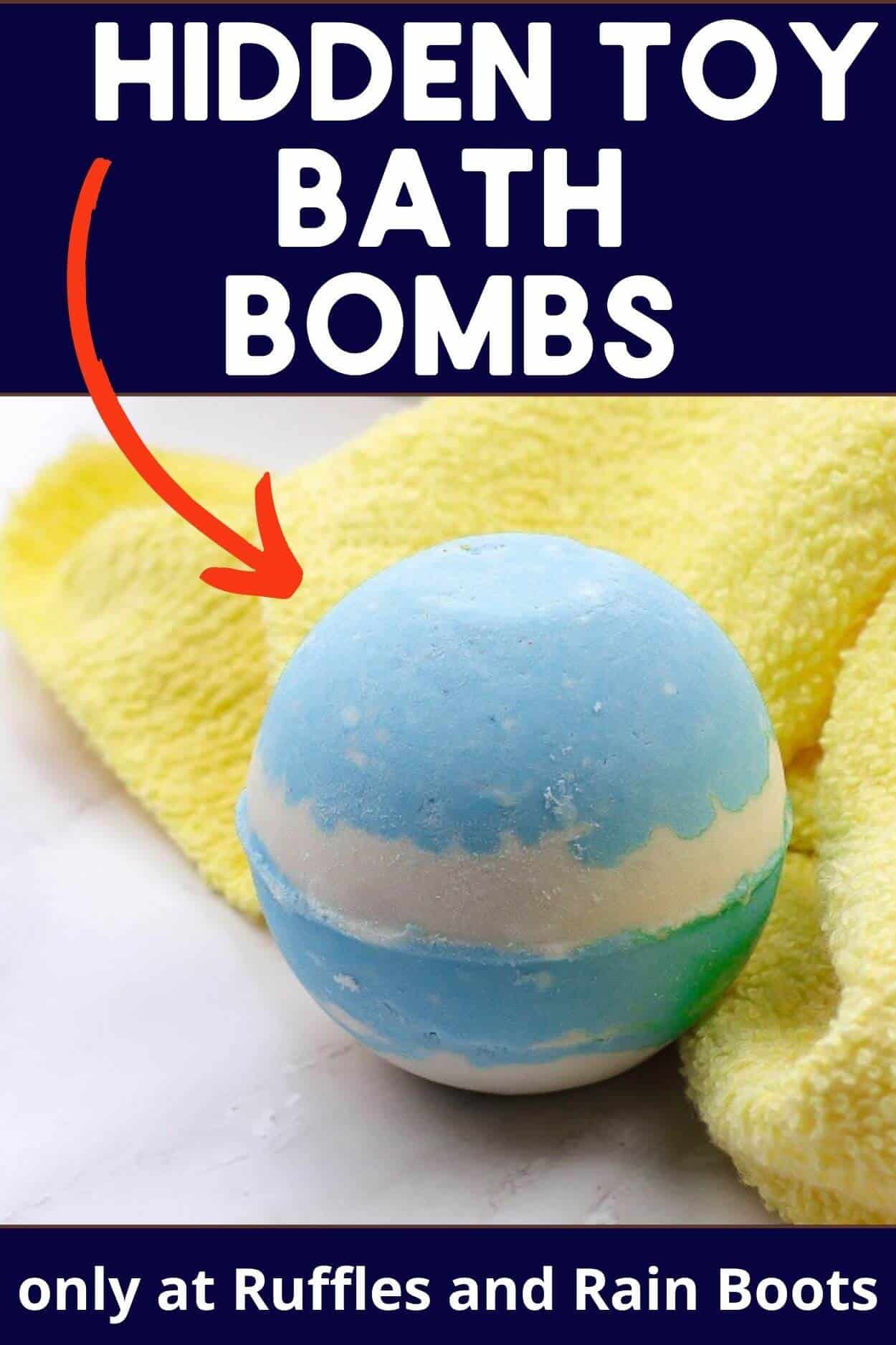 Hidden Toy Bath Bombs Recipe Ruffles and Rain Boots