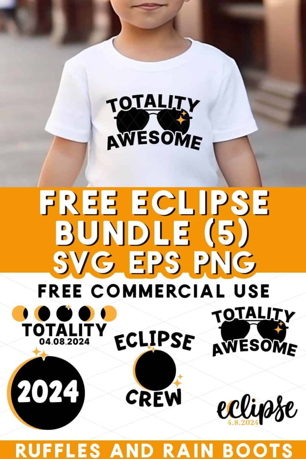 Free Eclipse SVG Designs for Cricut - Ruffles and Rain Boots