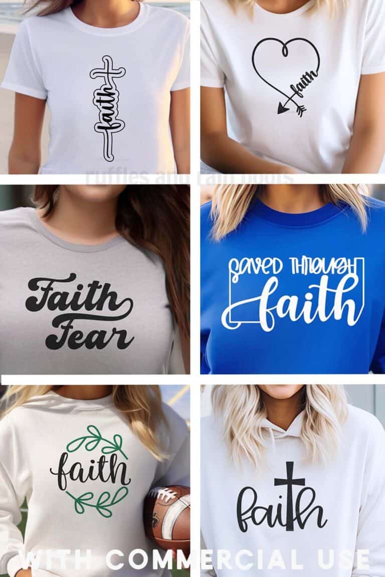 Free Faith SVG Designs for Crafts - Ruffles and Rain Boots