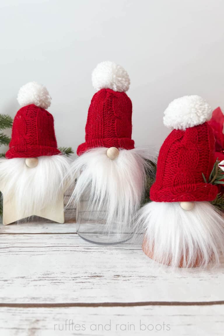 Easy Dollar Tree Santa Crafts - Ruffles and Rain Boots