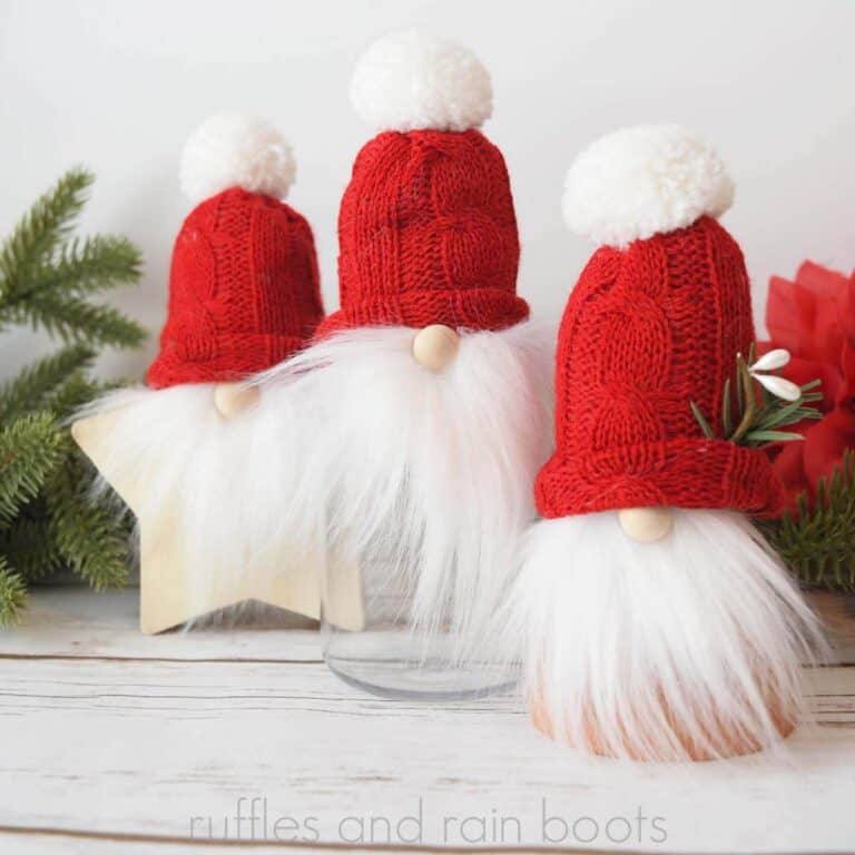 Easy Dollar Tree Santa Crafts - Ruffles and Rain Boots