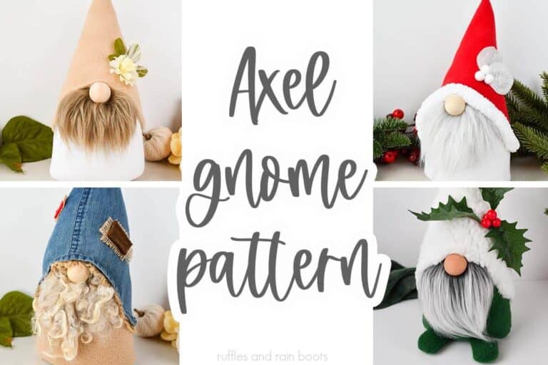 The Axel Gnome Pattern - Ruffles and Rain Boots