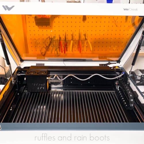 WeCreat Vista Laser for Beginners - Ruffles and Rain Boots