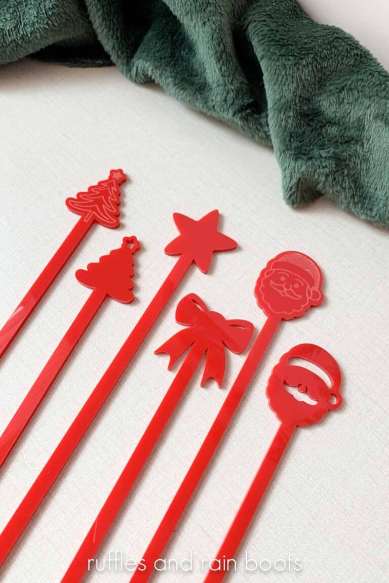 Christmas Laser Crafts to Make and Sell - Ruffles and Rain Boots